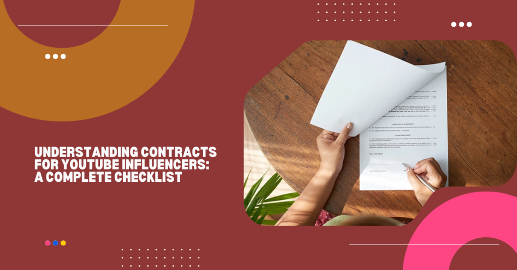 Contracts For YouTube Influencers: Complete Legal Guide 2026